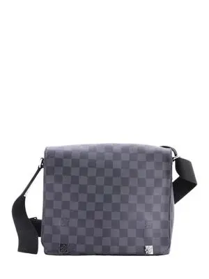 LOUIS VUITTON Damier Graphite Pm Messenger Bag - Black