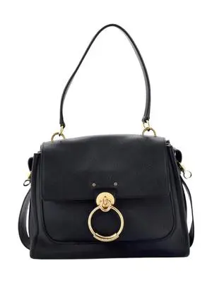 Chloé Faye Day Bag Leather Small Satchel - Black