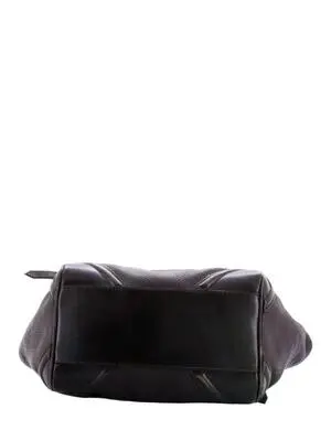 Burberry Canterbury Tote Grainy Leather Shoulder Bag - Brown