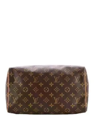 LOUIS VUITTON Speedy Satchel Handbag - Brown
