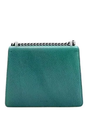 Gucci Dionysus Leather Mini Crossbody Bag - Green
