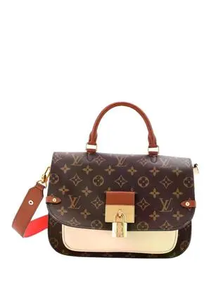 LOUIS VUITTON Vaugirard Monogram Canvas Satchel - Brown