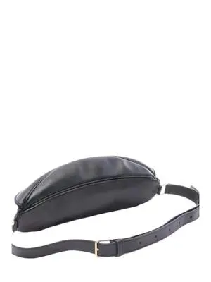 Celine Quilted C-charm Belt Bag - Black