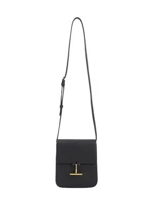 TOM FORD Calf Leather Mini Bag - Black