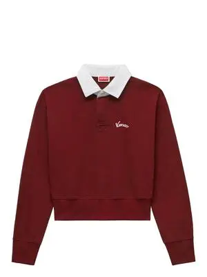 Kenzo Embroidered Logo Polo Shirt - Rosso