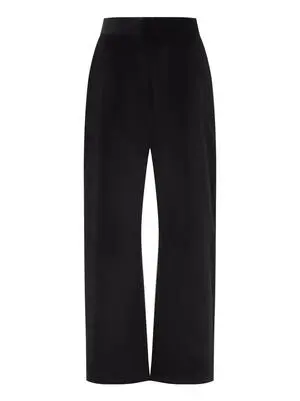 Studio Nicholson Relaxed Curved-leg Cotton Pants - Brown