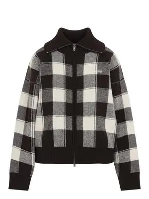 GOLDEN GOOSE Rachelle Wool Cardigan - Brown