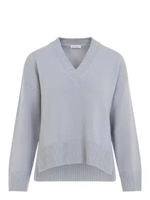 PESERICO Peserico V-Neck Wool Silk Cashmere Sweater