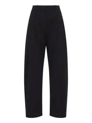 Studio Nicholson Sperro Double Pleat Cotton Pant - Black