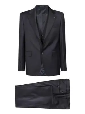 Tagliatore Tailored Two-piece Suit - Navy