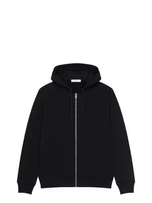 Givenchy Full Zip Cotton Sweatshirt - Black