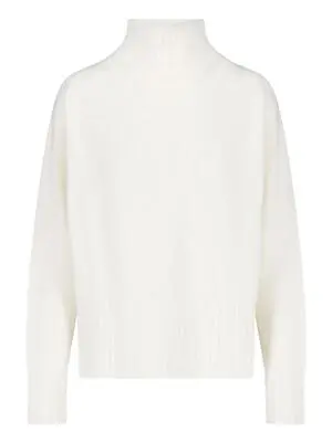 DRUMOHR Ribbed Turtleneck Sweater - White