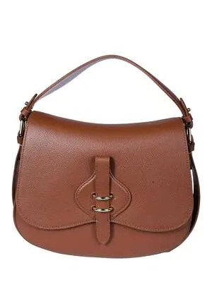 COCCINELLE Mini Crossbody Bag - Marrone
