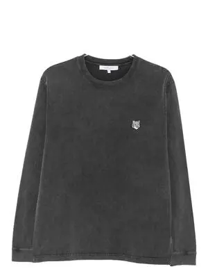 Maison Kitsuné Fox Head Cotton T-shirt - Black