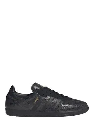 Adidas Samba Og Snakeskin Sneakers - Core Black