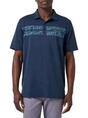 Travis Mathew Performance Jersey Polo - Total Eclipse