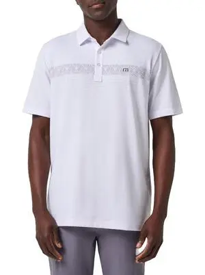Travis Mathew Performance Jersey Polo - White