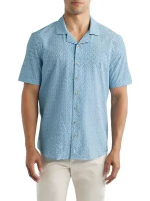 Johnnie-o Daher Performance Camp Shirt - Maliblu