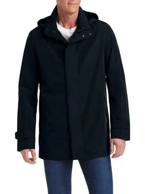 Vince Camuto Raintek Hooded Jacket - Navy