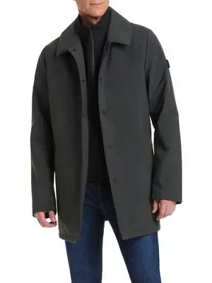 Vince Camuto Longline Jacket With Zip Bib - Dark Marsh