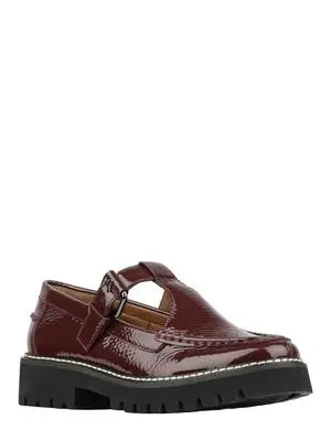 DONALD PLINER Helaina Mary Jane Loafer - Bordeaux