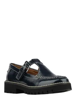 DONALD PLINER Helaina Mary Jane Loafer - Navy