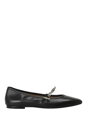 BOSS Diana Chain Mary Jane Ballet Flat - Black