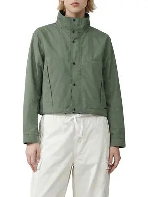 NOIZE Skyler Short Water Repellent Windbreaker - Sage