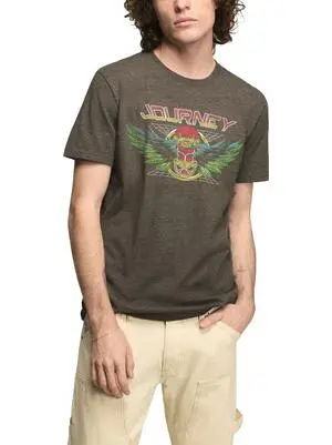 Lucky Brand Journey Tapes Graphic T-shirt - Beluga