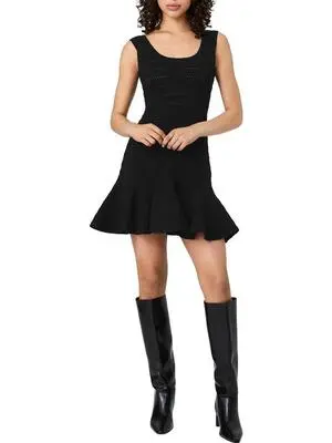 French Connection Cecilia Sleeveless Knit Minidress - Black