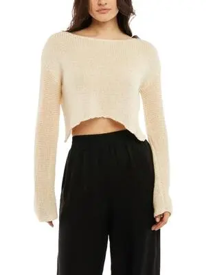 LBLC THE LABEL Sawyer Lightweight Sweater - Ivory