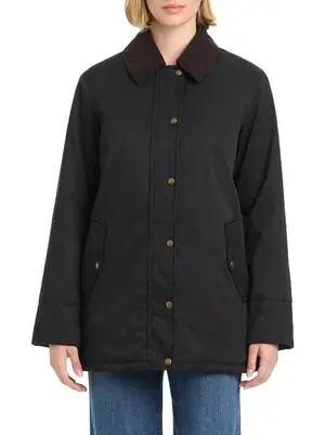 Vince Camuto Water Resistant Barn Jacket - Black