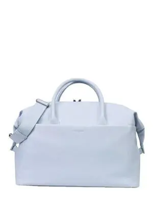 HEDGREN Faux Leather Travel Bag - Aither Blue