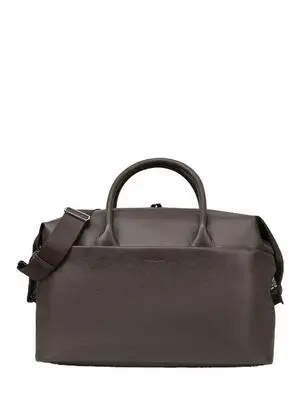 HEDGREN Faux Leather Travel Bag - Espresso