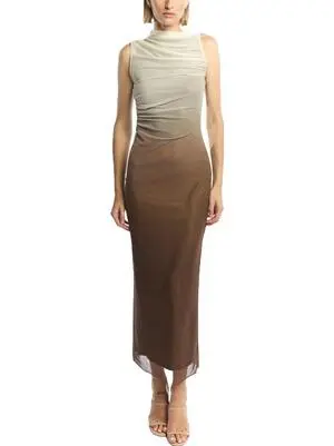 LBLC THE LABEL Kara Dress - Maple