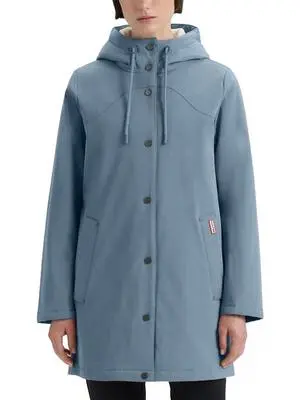 Hunter Billie Hooded Raincoat - Winter Sky