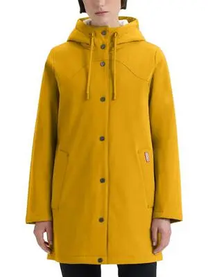 Hunter Billie Hooded Raincoat - Yellow