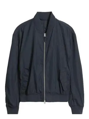 ALLSAINTS Sanders Bomber Jacket - Midnight Blue