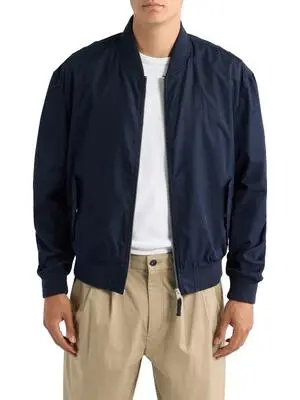 ALLSAINTS Sanders Bomber Jacket - Midnight Blue