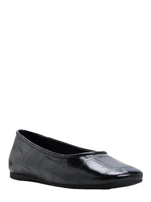 Aldo Darcyy Flat Square Toe Ballet Flats - Black