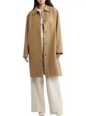 Vince Tailored Longline Raincoat - Carmello