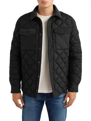 SAVE THE DUCK Firmin Quilted Water-resistant Jacket - Black