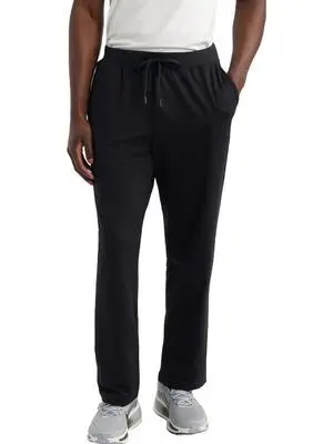 Zella Live In Slim Fit Knit Drawstring Pants - Black