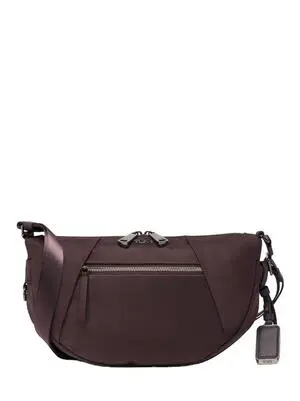 Tumi Nylon Crossbody Bag - Deep Plum