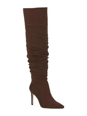 Jessica Simpson Olyra Over-the-knee Stiletto Boot - Walnut