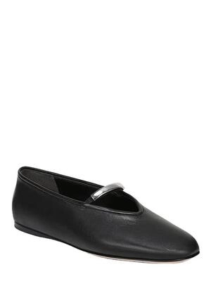 FAVORITE DAUGHTER Maddie Mary Jane Ballet Flat - Black