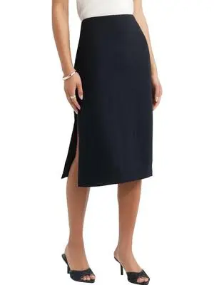 OPEN EDIT The Curator Pencil Skirt - Black