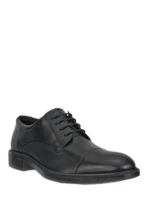 Ecco Metropole Prague Cap Toe Derby - Black