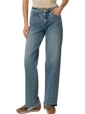 Kut From The Kloth Kelly Released Hem High Waist Kick Flare Jeans - Display