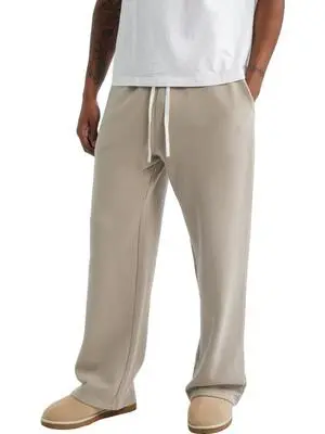 ELWOOD Straight Leg Sweatpants - Tan
